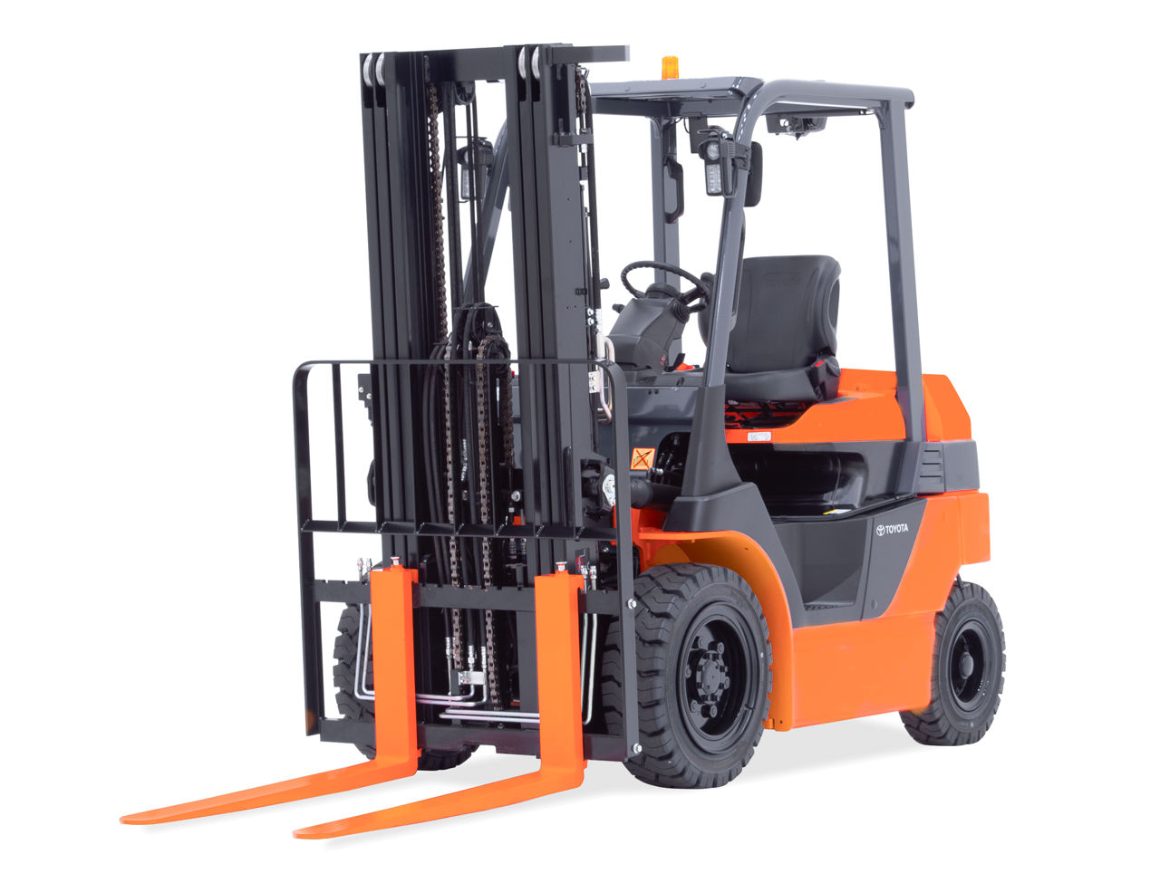 Chariot élévateur pneumatique électrique 80V | Outdoor Electric Forklift | Toyota Forklifts
